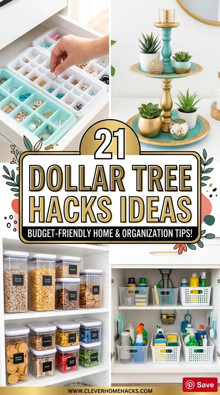 21 Dollar Tree Hacks Ideas