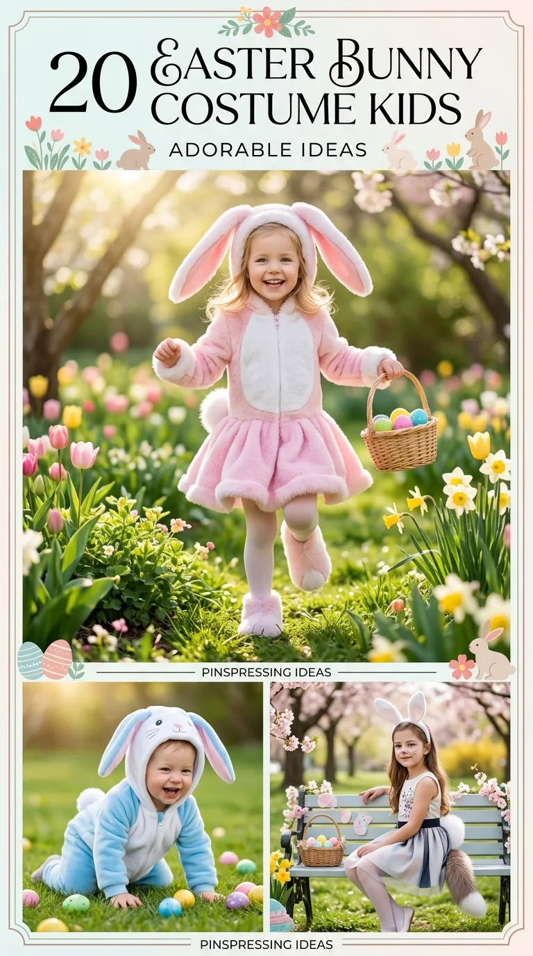20 Easter Bunny Costume Kids