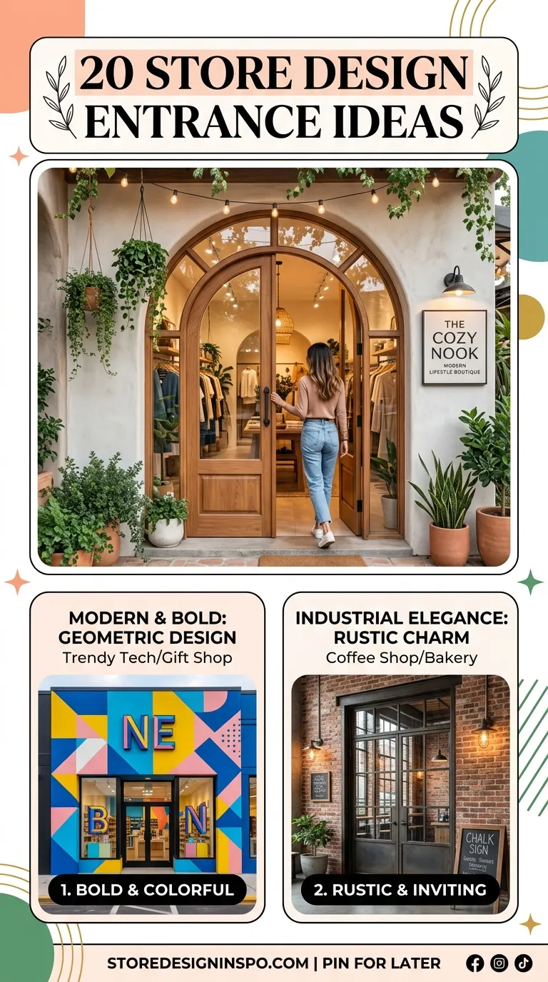 20 Store Design Entrance Ideas